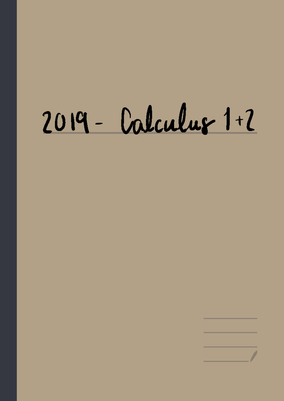 Calculus questions from past trial papers (2019) - Calculus i Calculus ...