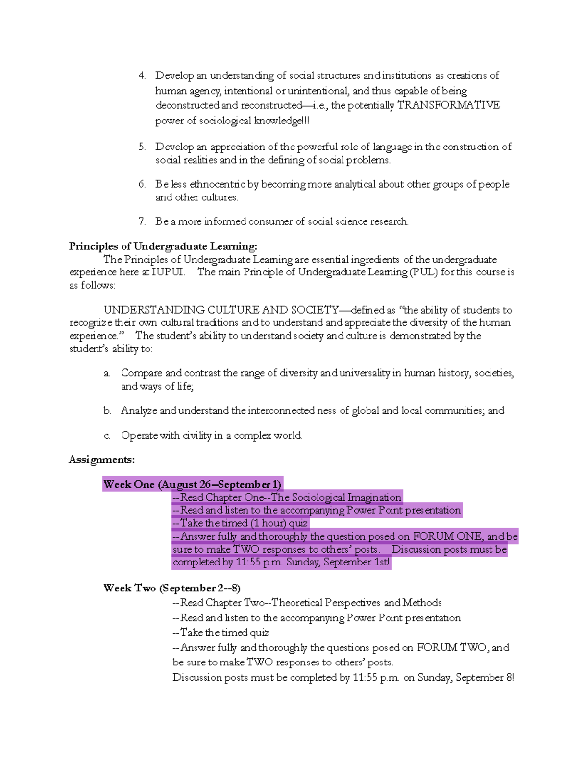 Syllabus Soc R 100F19 - Warning: TT: undefined function: 32 4. Develop an understanding of ...