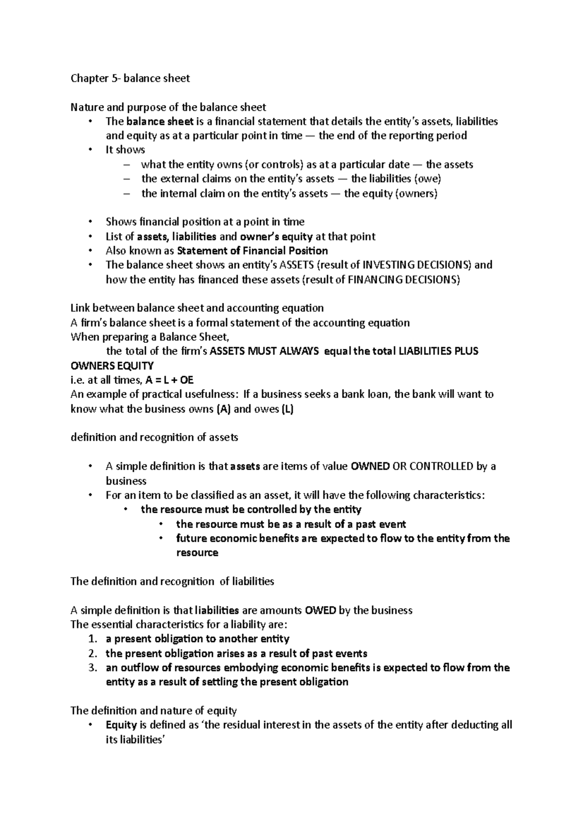 Chapter 5 Lecture Notes 5 1004gir Griffith Studocu