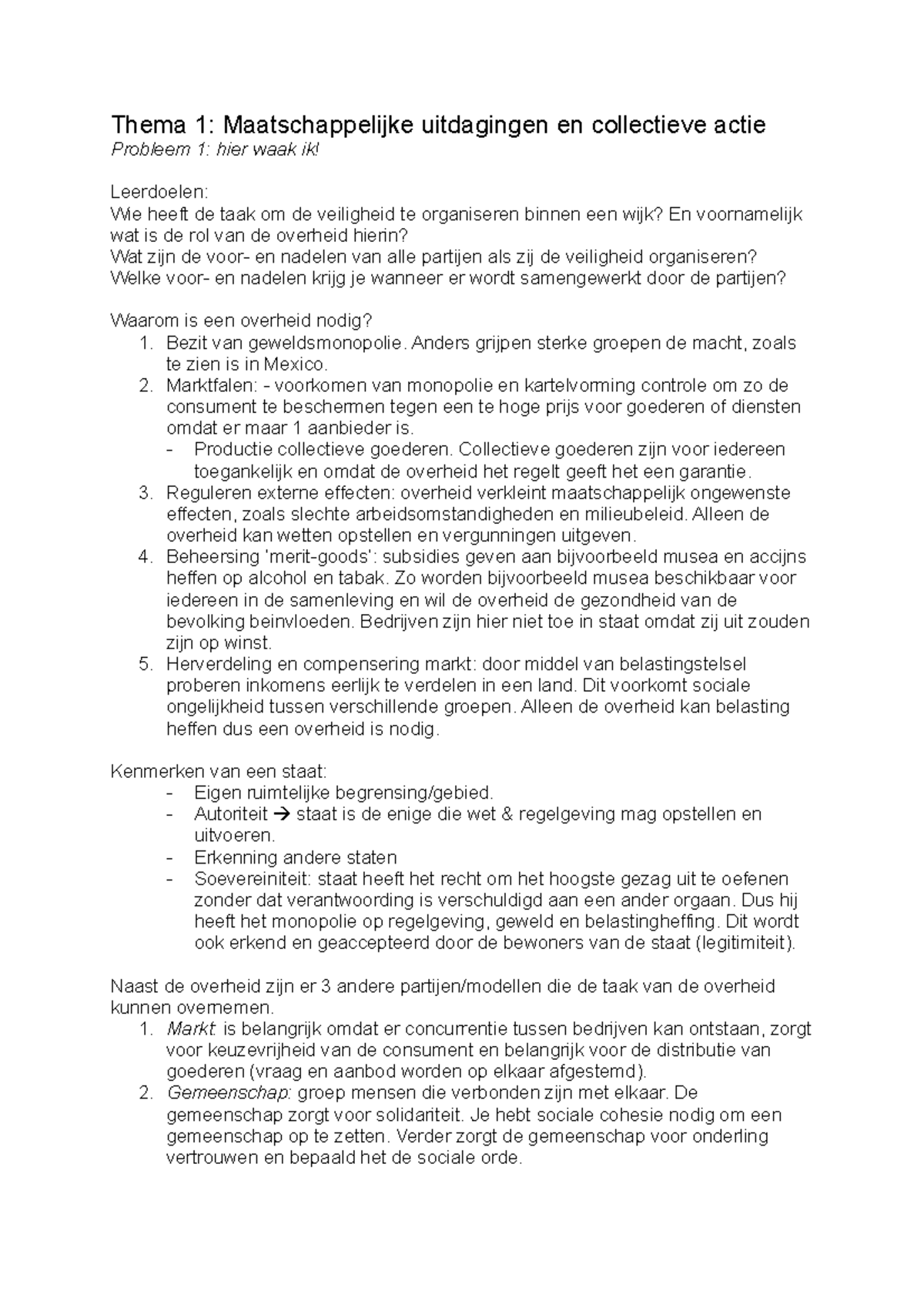 Werkgroep 1tm8 Blok 1 Thema 1 Maatschappelijke Uitdagingen En
