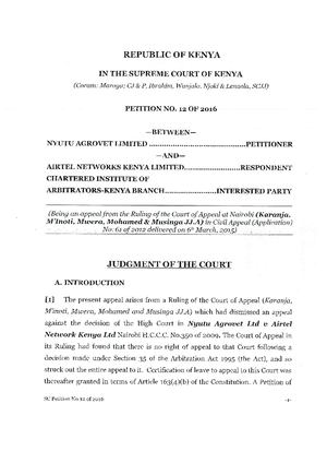 05 Small Claims Court Forms - Rule 3 FORM No SCC 1 REPUBLIC OF KENYA IN ...