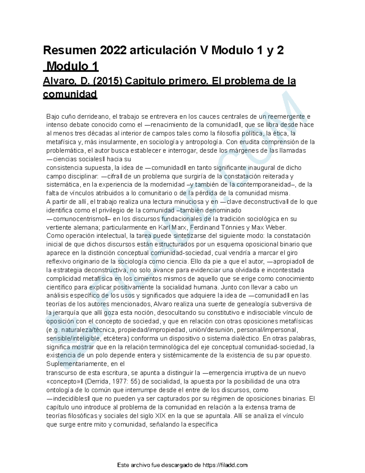 SI-Resumen 2022 articulacion V Modulo 1 y 2 - Resumen 2022 articulación V Modulo 1 y 2 Modulo 1 ...