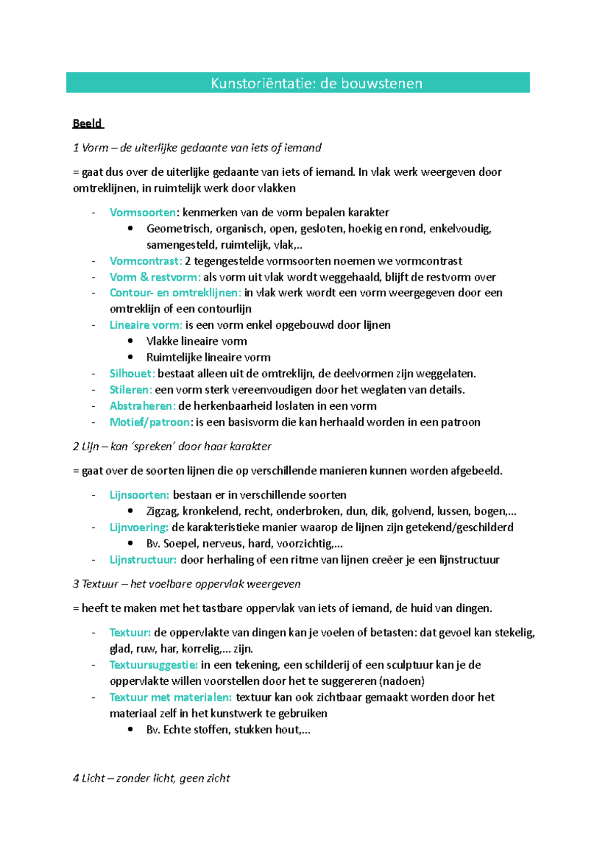 Bouwstenen kunstoriëntatie - Kunstoriëntatie: de bouwstenen Beeld 1 ...