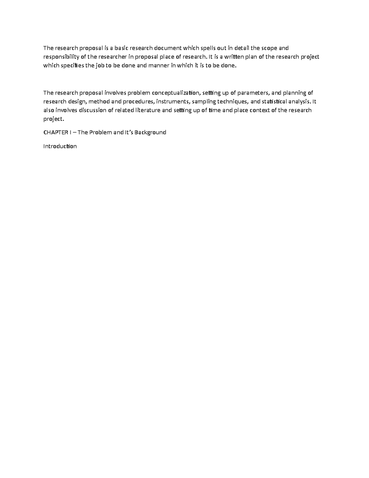 Script - hope it helps - The research proposal is a basic research ...