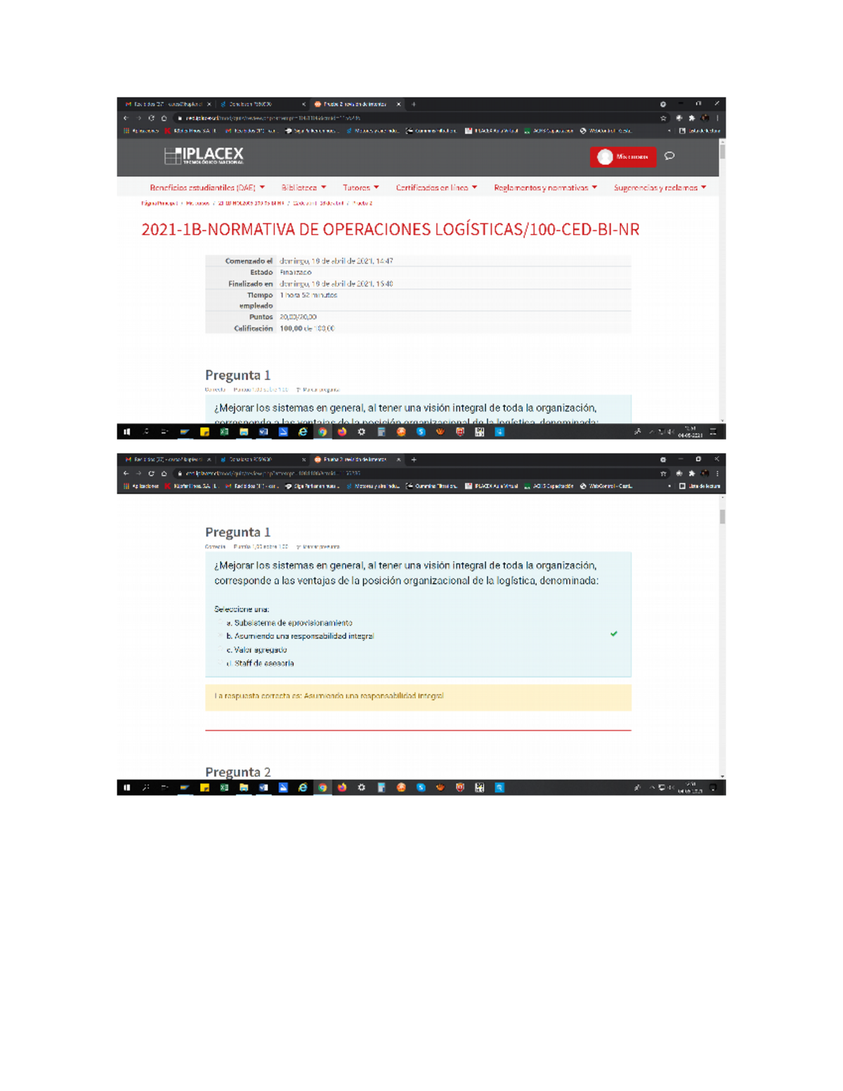 Prueba 2 - Gestion Logistica y Distribucion - Studocu