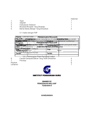 Contoh RPH Bahasa Melayu - Rancangan Pengajaran Harian Bahasa Melayu ...