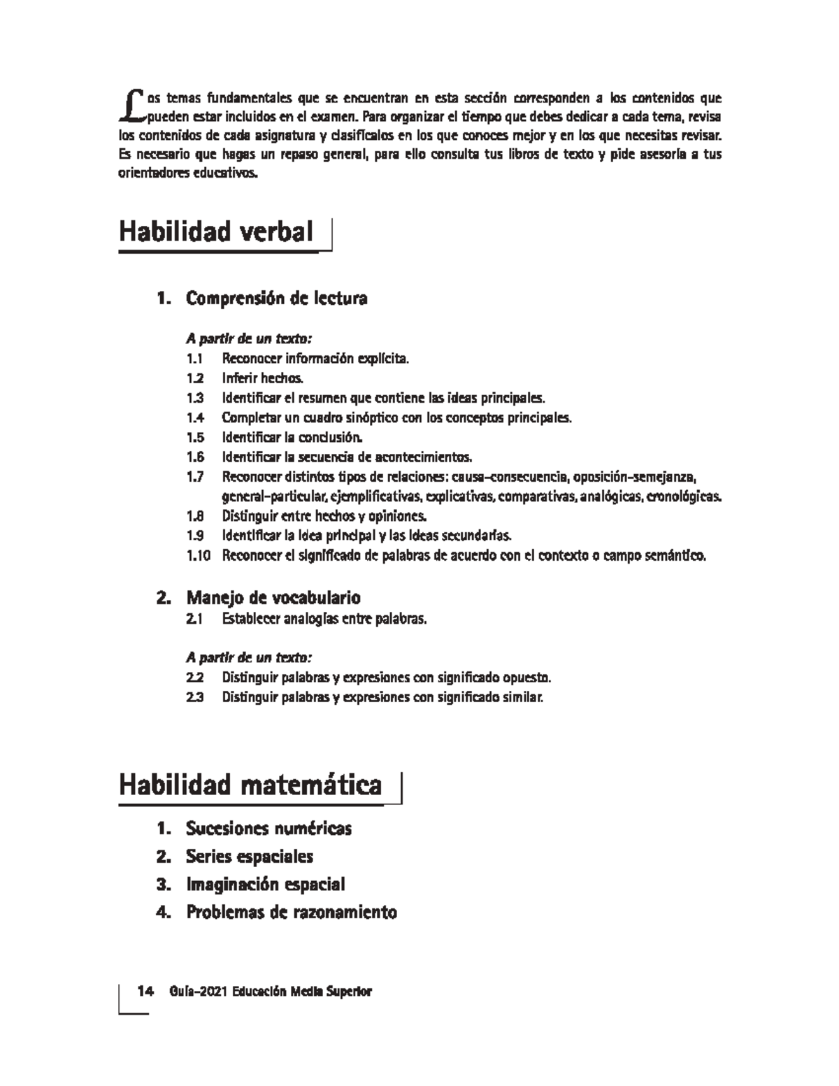 Temario Comipems - Química - Studocu