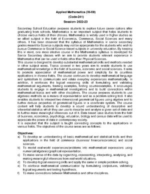 SAT Math Guide - This booklet should help with advanced math, as well ...