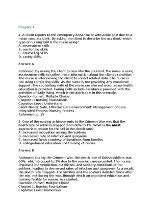 ATI-Case Study-General Survey - Review the following case presentation ...