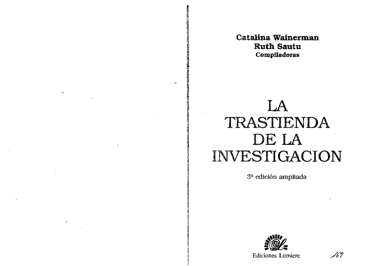 Weinerman y Sautu - La Trastienda de la Investigacion 227-243 ...