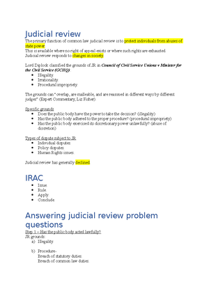 NYLE Outline - NYLE course prep material - Studocu