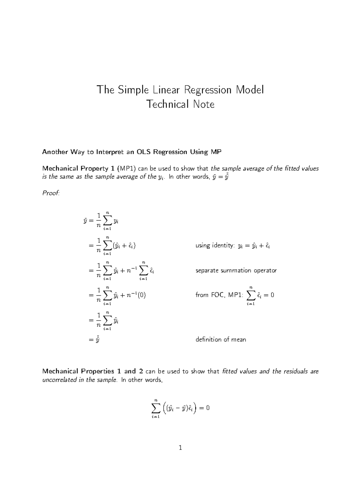 MN2196 Proof_Interpret an OLS Regression Using Mechanical Property ...