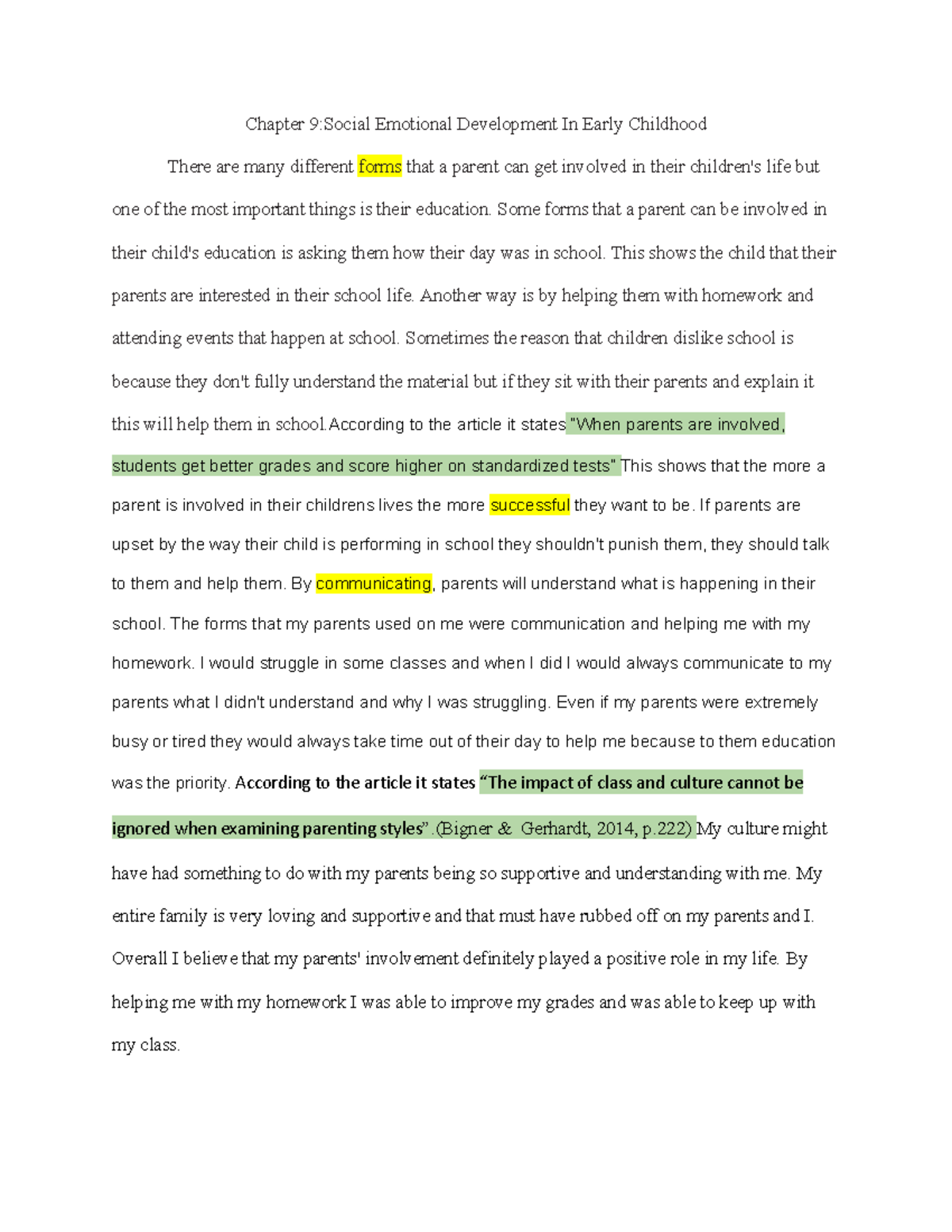 Chapter 9 Social Emotional Development In Early Childhood - Some forms ...