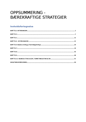 Ukestest oppsumering NMBU - Quiz i forretningsmodell Hva er en ...