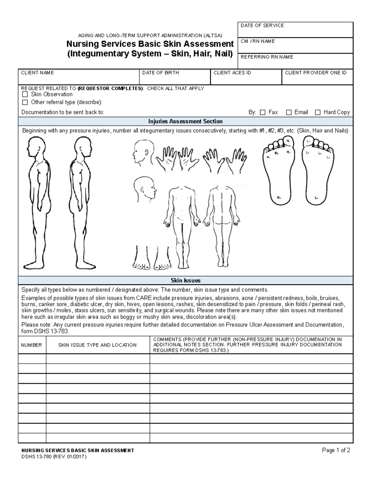 Nursing assessment template 32 - AGING AND LONG-TERM SUPPORT ...