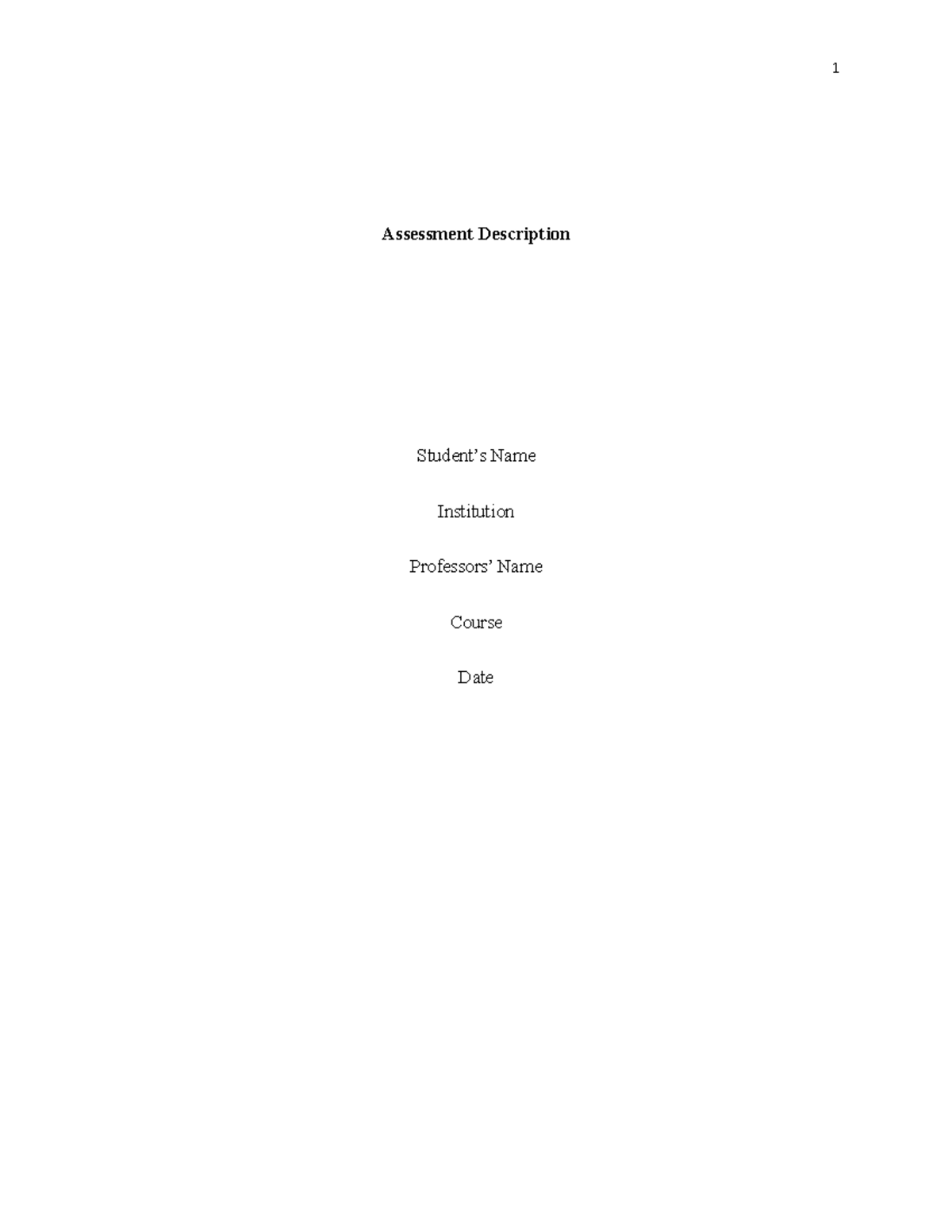 Assessment Description - Business Managment - UoN - Studocu