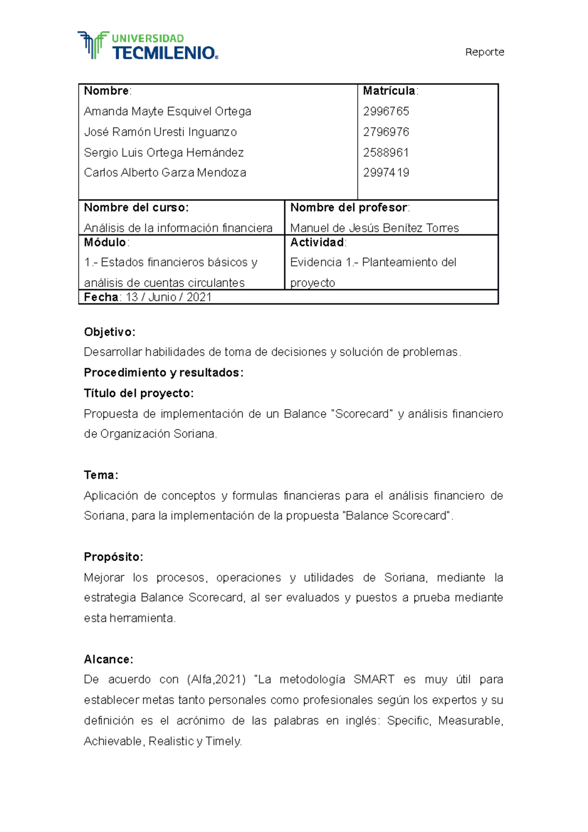 Estados financieron basicos - Nombre : Amanda Mayte Esquivel Ortega ...