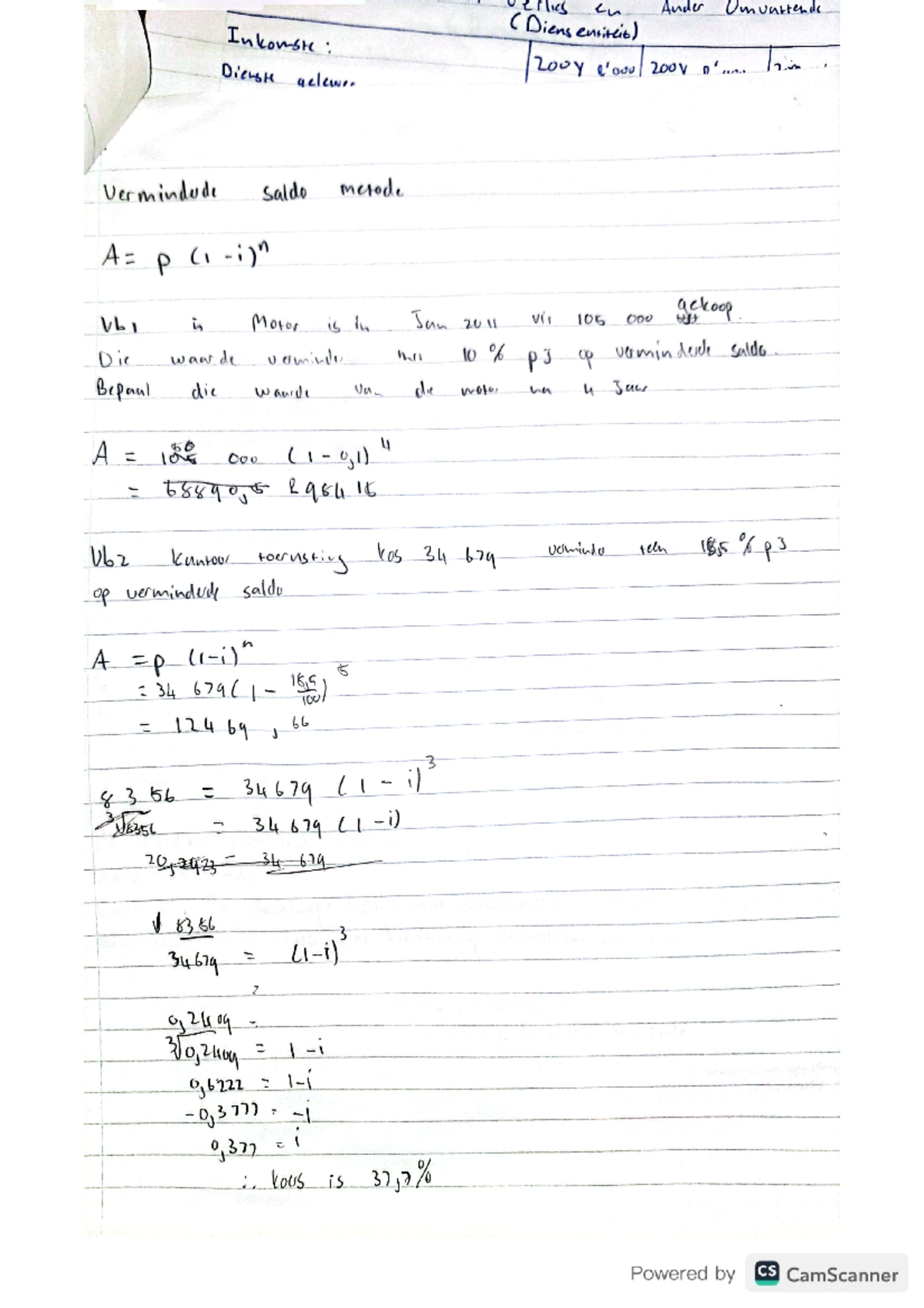 Accs 111 Notes - Notas op Accs 111 vir 2024 - ACCS 111 - Studocu
