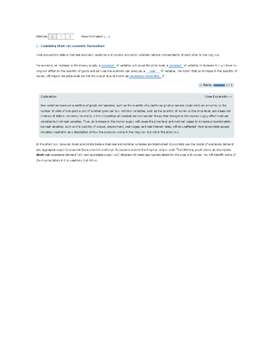 ECO 202 3-2 assignment - ECO 202 Project Template Economic Summary Report 3-2 Simulation ...