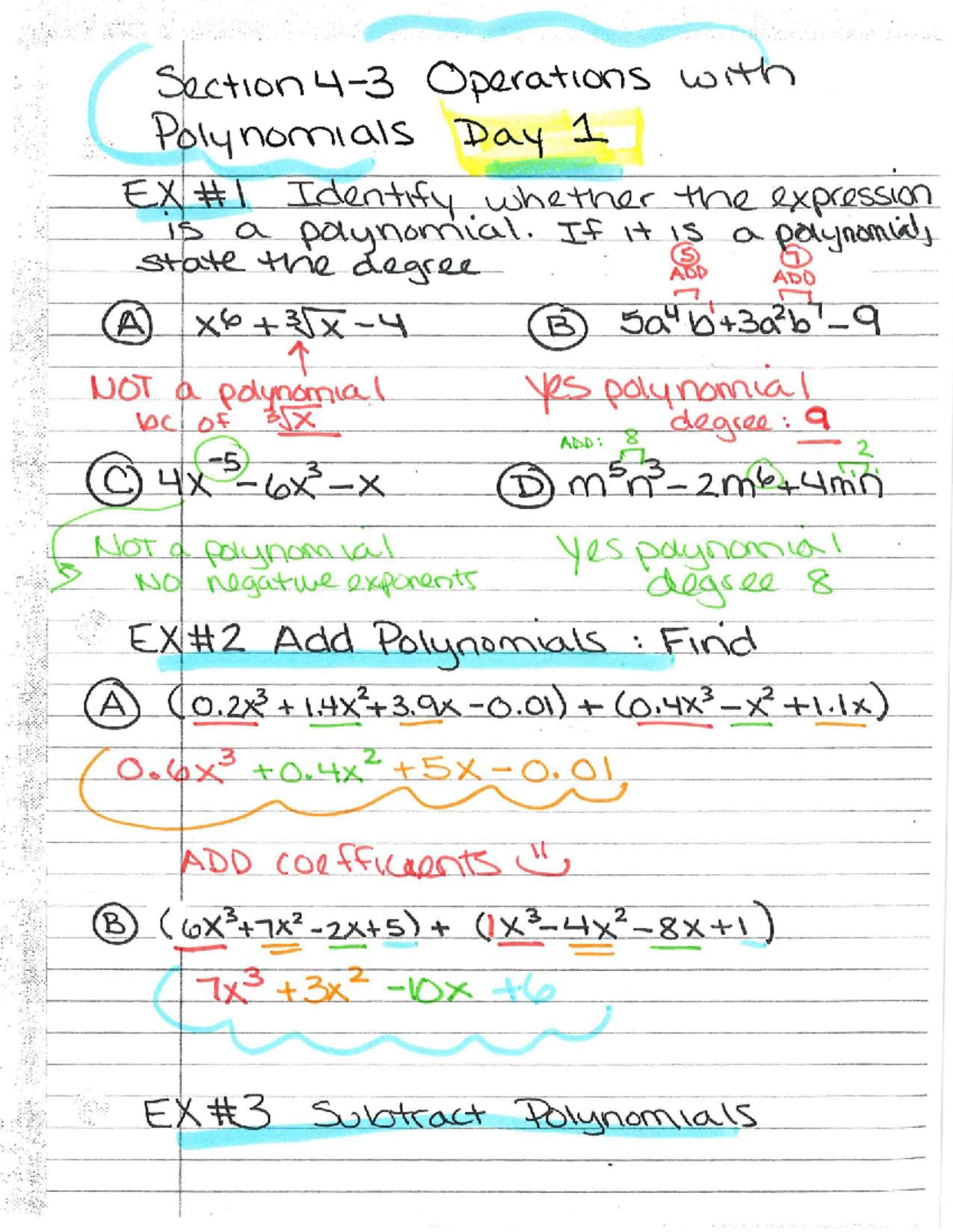 Notes 4-3 Day 1 with HW Key - I Q - voo ' -3 O oA OO o ' omv oA ...