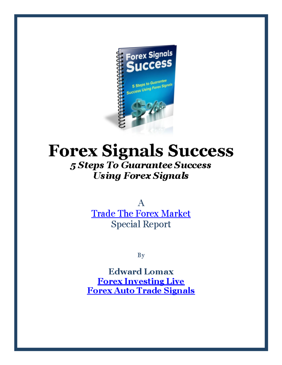 Forex Signals Success PDF - Forex Trading Lab ( PDFDrive ) - Forex ...