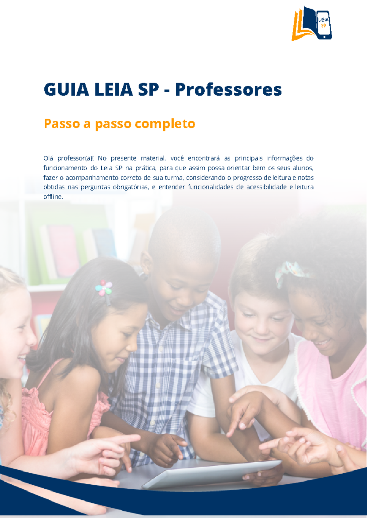 Guia Leia SP - Guia Plataforma Leia SP exigência de escolas PEI - GUIA LEIA SP - Professores ...