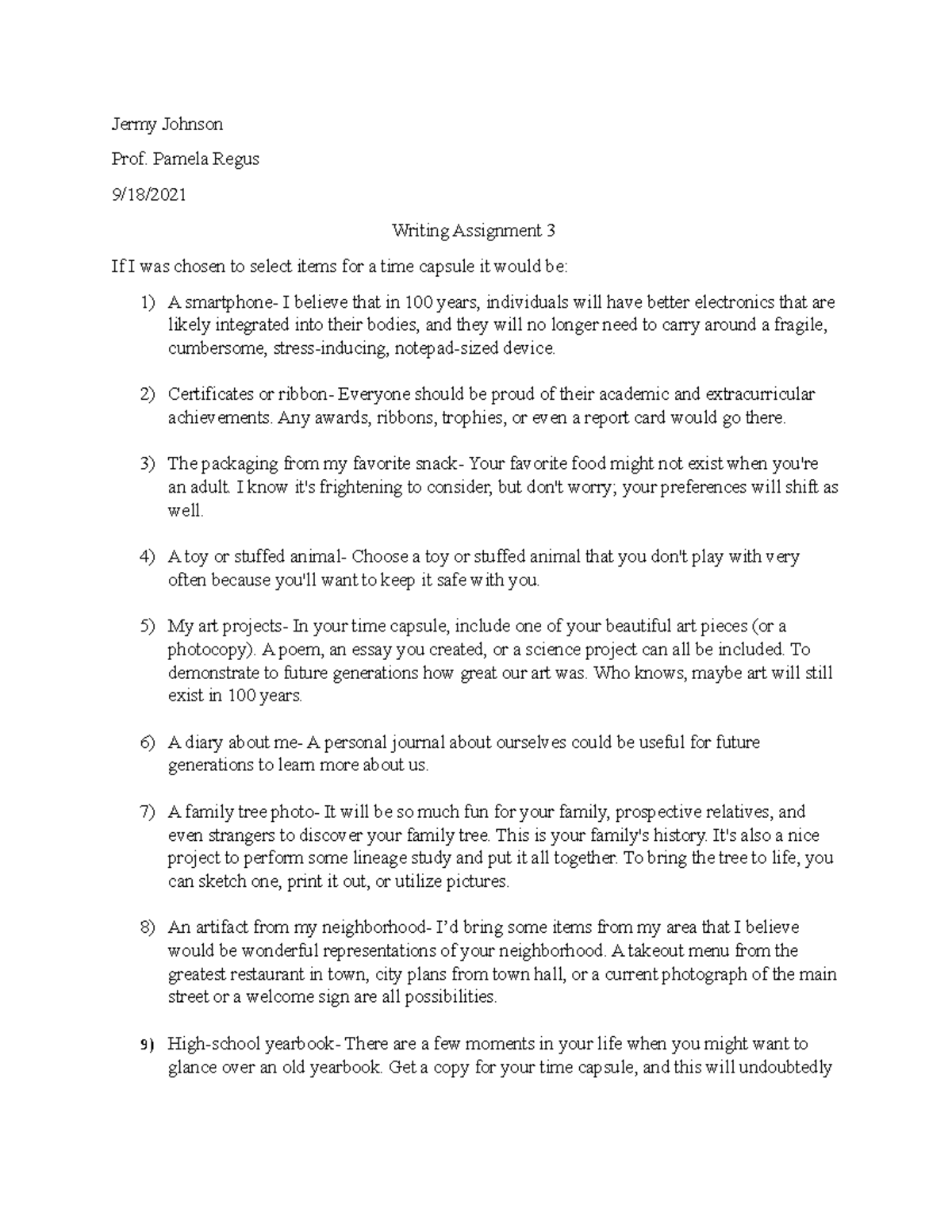 Sociology writing assignment 3 - SOCI 1101 - Georgia Gwinnett - Studocu