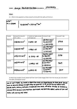Study Guide for ASTRO - EAPS 105, The Planets Exam 1 Question Bank Know ...