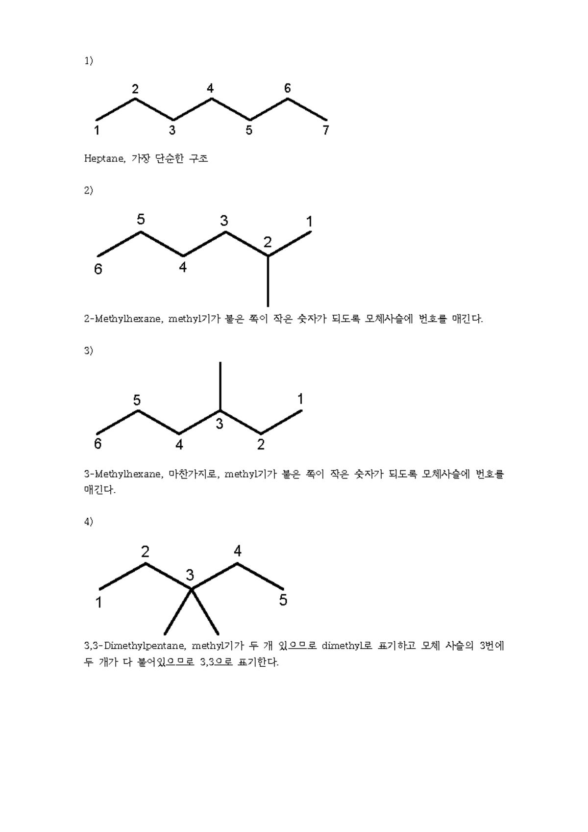  2 Assignment 1 1 2 3 4 5 6 7 Heptane 2 1 2 3 4 5