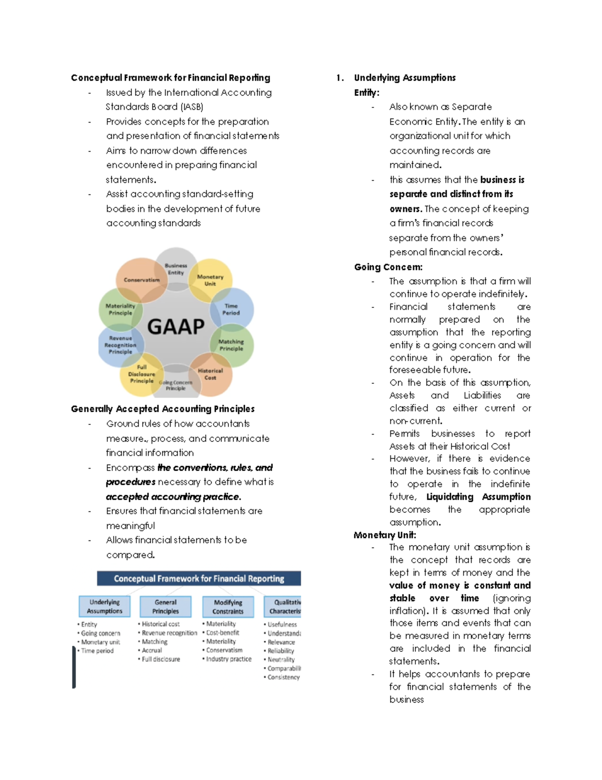 Basic Accounting Notes 1 CCCOBn - Studocu