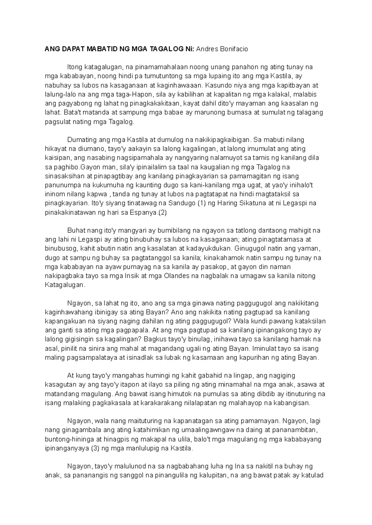 Inbound 3524831957054044962 - ANG DAPAT MABATID NG MGA TAGALOG Ni ...