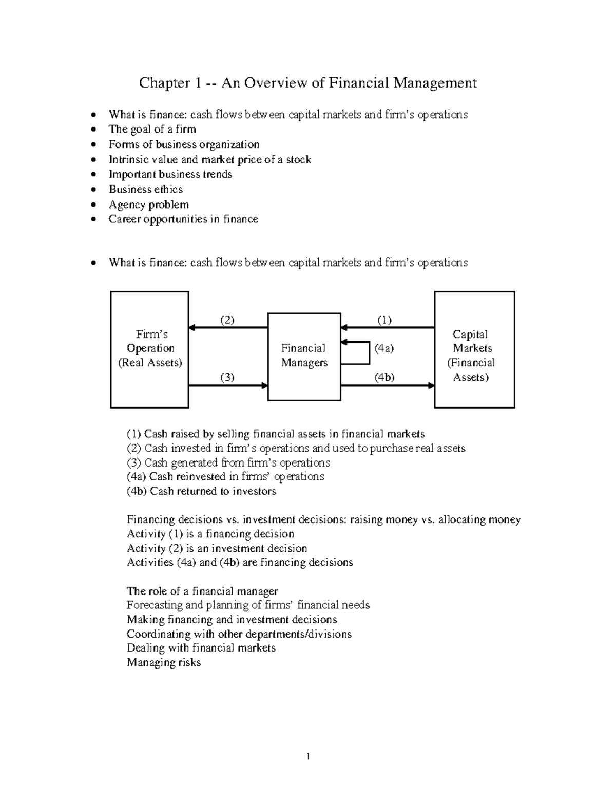 Capital Market Introduction-1 - 1 Chapter 1 - An Overview of Financial ...