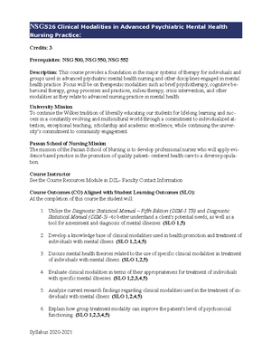 526 exam 1 study guide - Exam One The exam will consist of 50 multiple ...