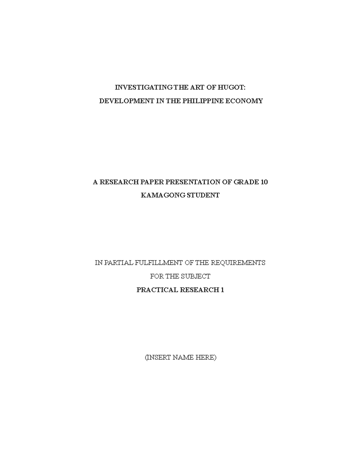 Kyle Cousin - notes to study - INVESTIGATING THE ART OF HUGOT ...