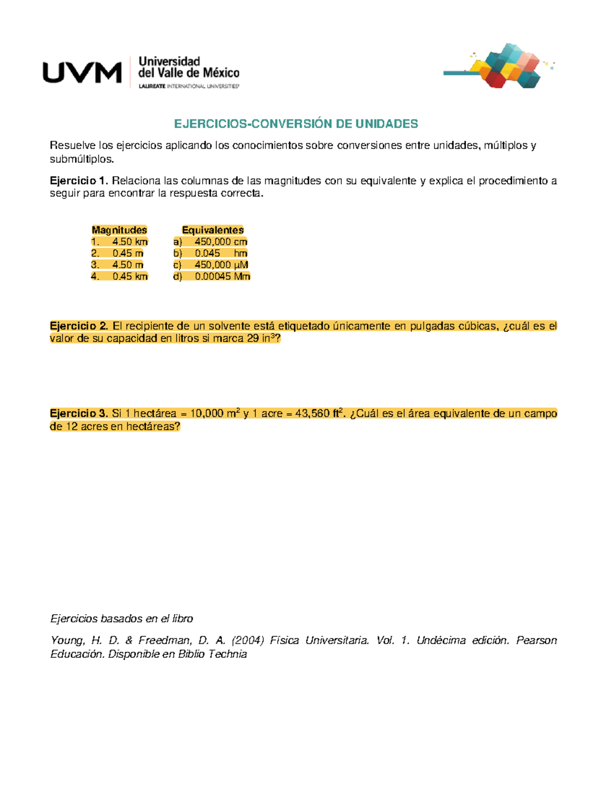 U1 Ejercicios Introduccion metrologia copia - EJERCICIOS-CONVERSIÓN DE ...