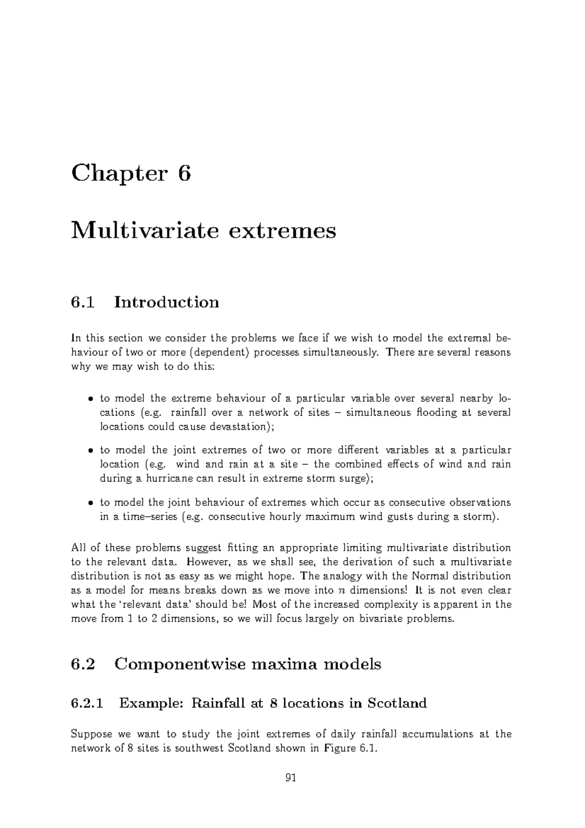 MAS8306 2015-2016 Lecture Notes - Chapter 6 - Chapter 6 Multivariate ...