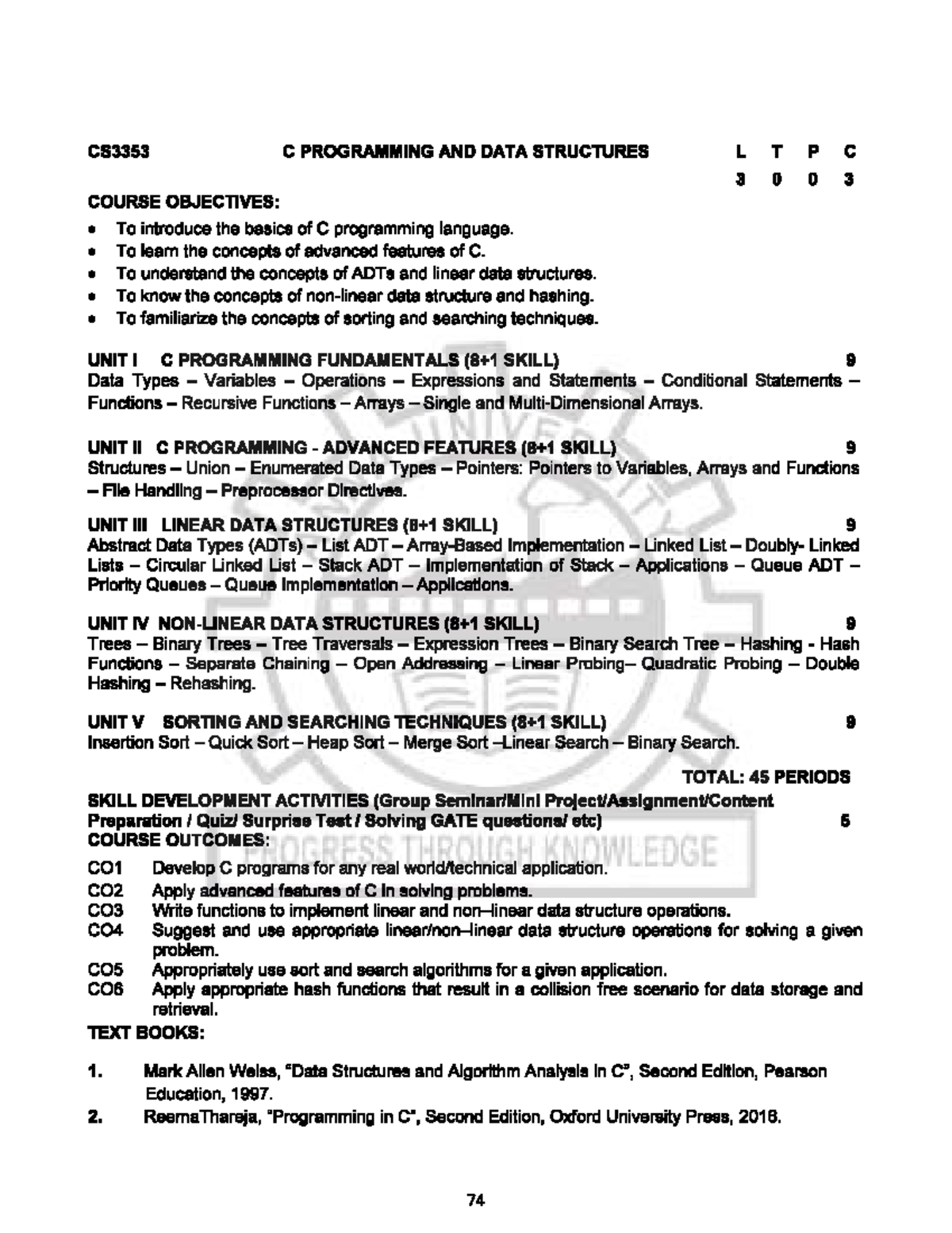 C program theory - chapter - Theory of Computation - Studocu