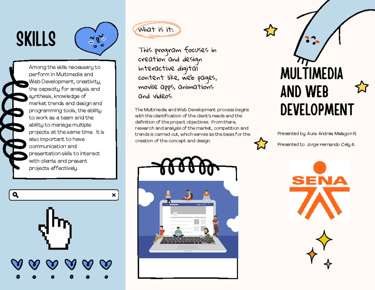 Folleto inglés - What is it: SKILLS The Multimedia and Web Development ...