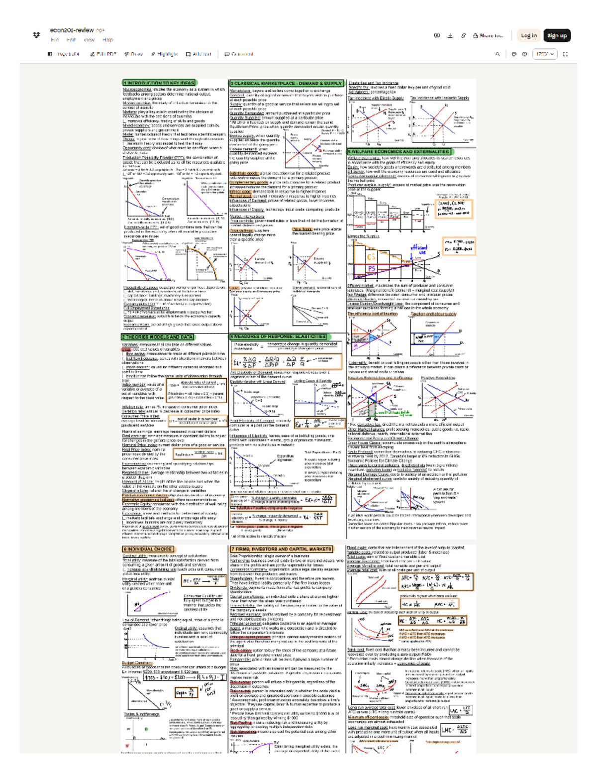 econ 201 all notes - PDF Share to File Edit View Help Log in Sign up ...