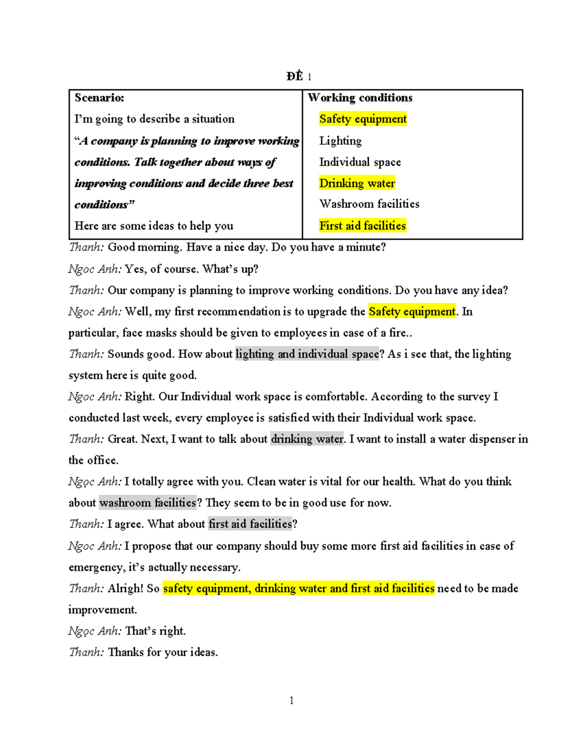 ENG4 Speaking - eng4 - Scenario: I’m going to describe a situation “A ...