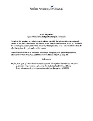 IT 304 Use Case Specification-ILES - IT 304 Use Case Specification ...