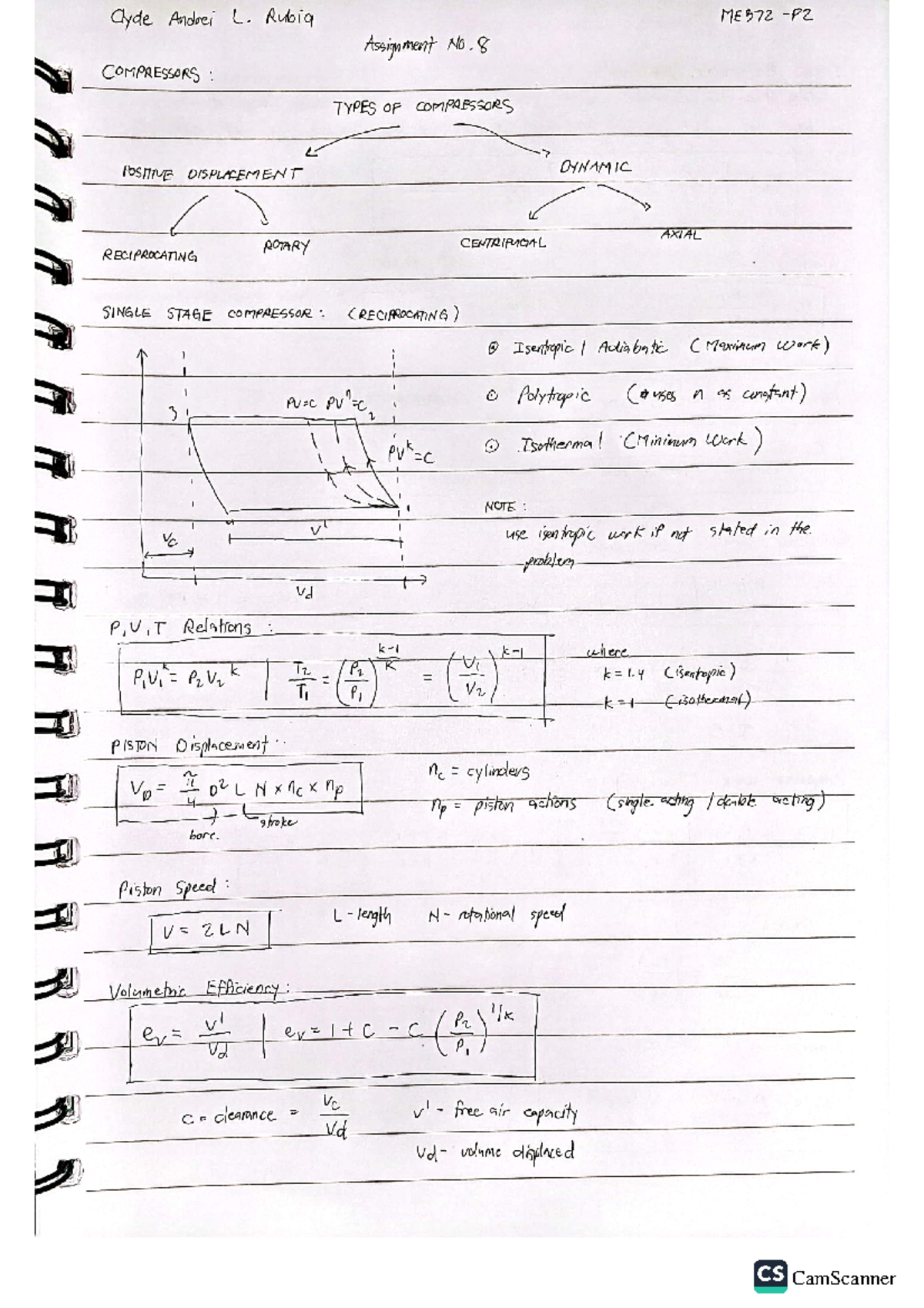 Rubia Assignment 8 - Mechanical Engineering - Studocu