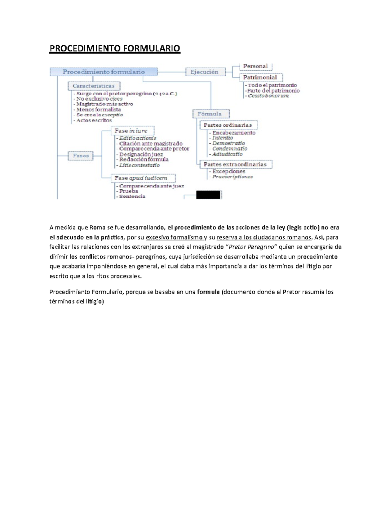 Procedimiento formulario 7 - PROCEDIMIENTO FORMULARIO A medida que Roma ...