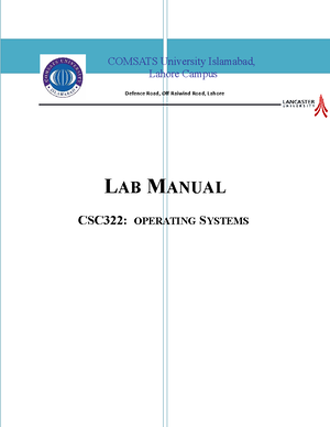 OS Manual Updated - it is a practice lab tasks. - CL205 - Operating ...
