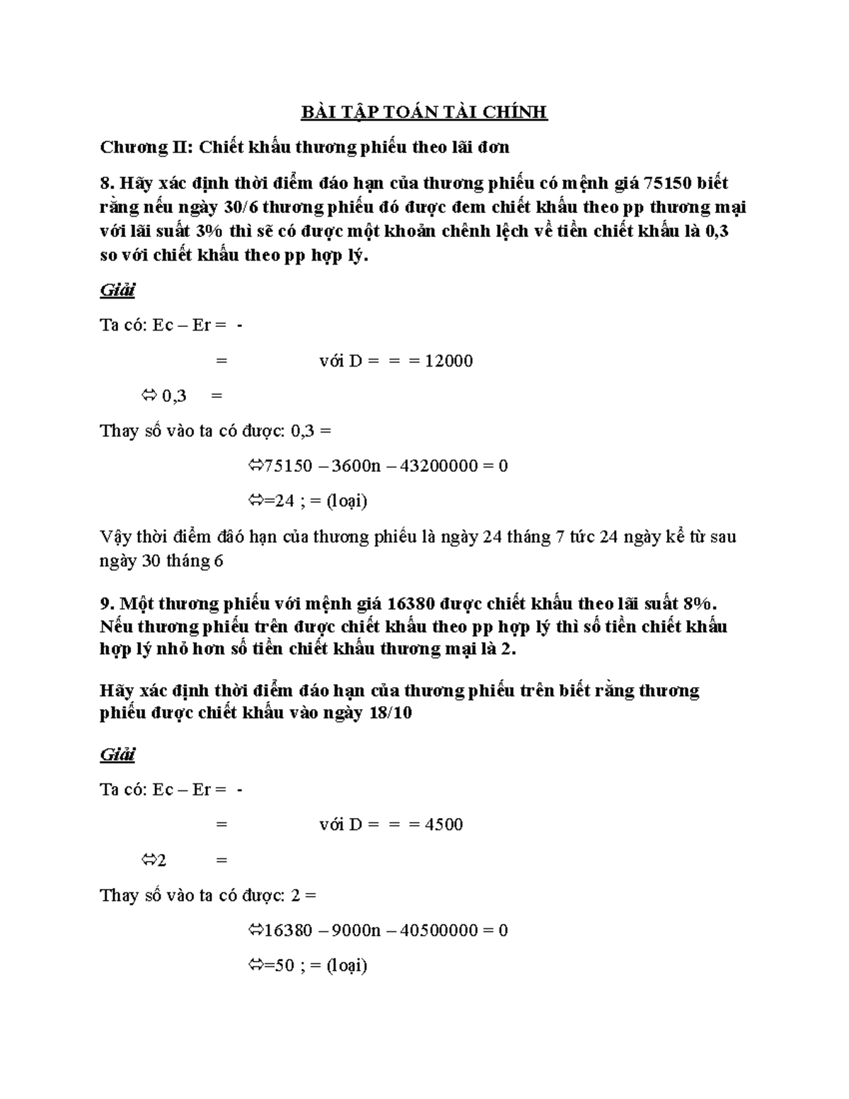 [123doc] - tong-hop-bai-tap-toan-tai-chinh-co-loi-giai - BÀI TẬP TOÁN ...