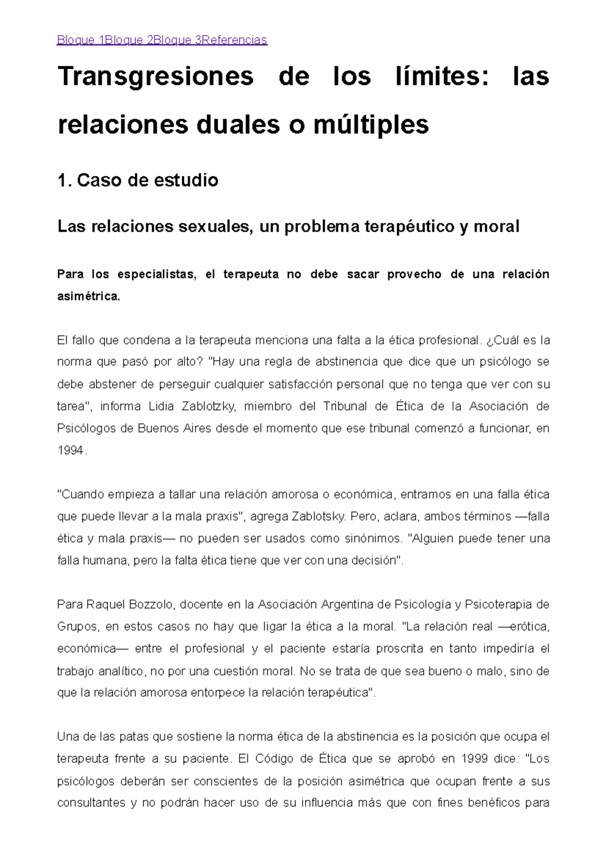 Módulo 4 - Lectura 2 - Bloque 1Bloque 2Bloque 3Referencias ...