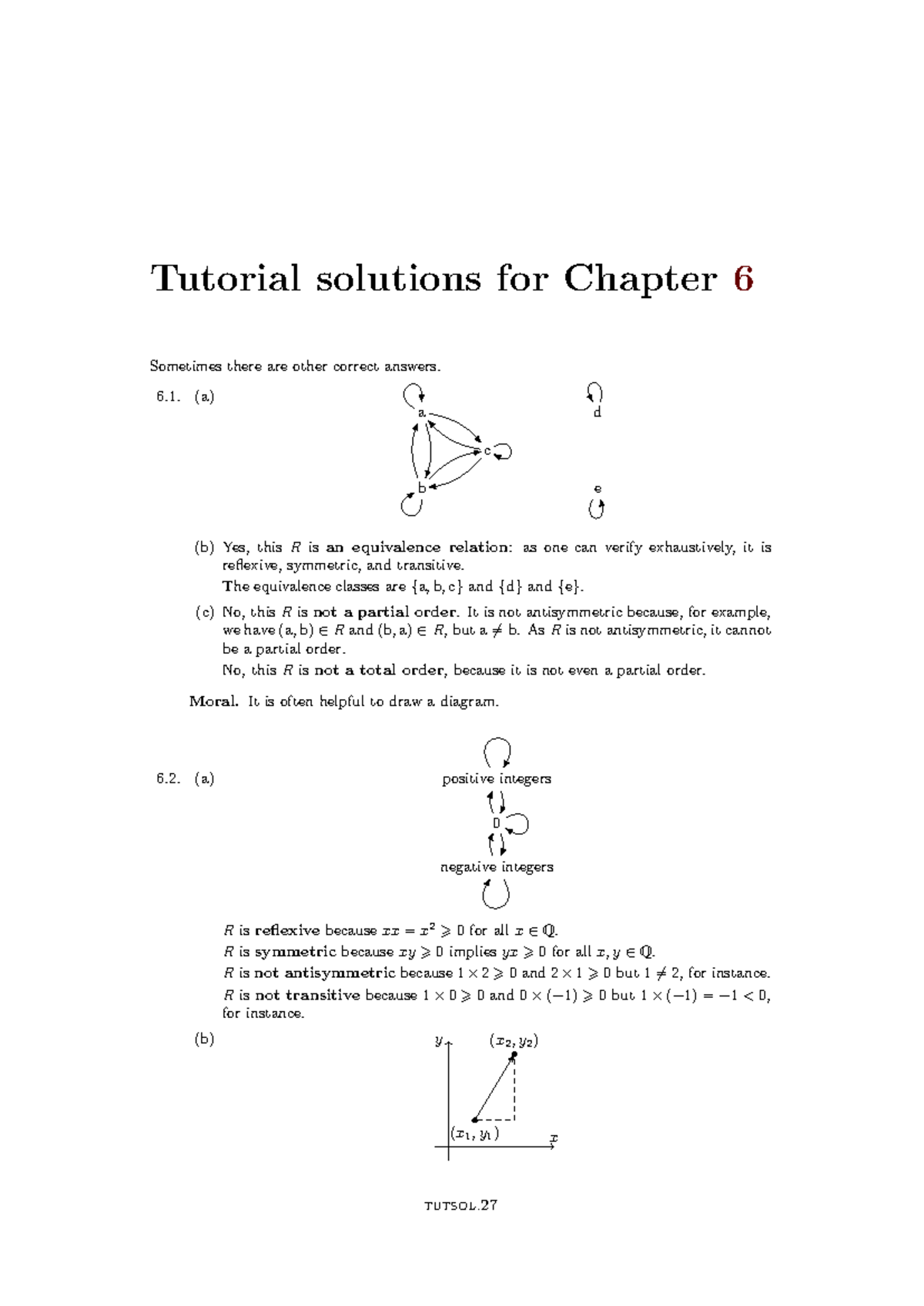 6-erpo-tutsol - Lecture Notes - Tutorial solutions for Chapter 6 ...