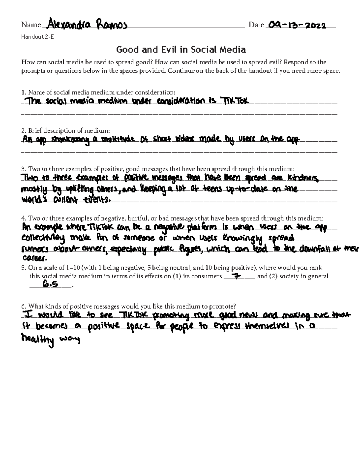 Good and Evil - Good and evil worksheet - Name