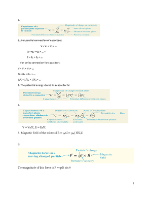 Physics II- Chapter 22 - Chapter 22 notes Guases lawn a relationship ...