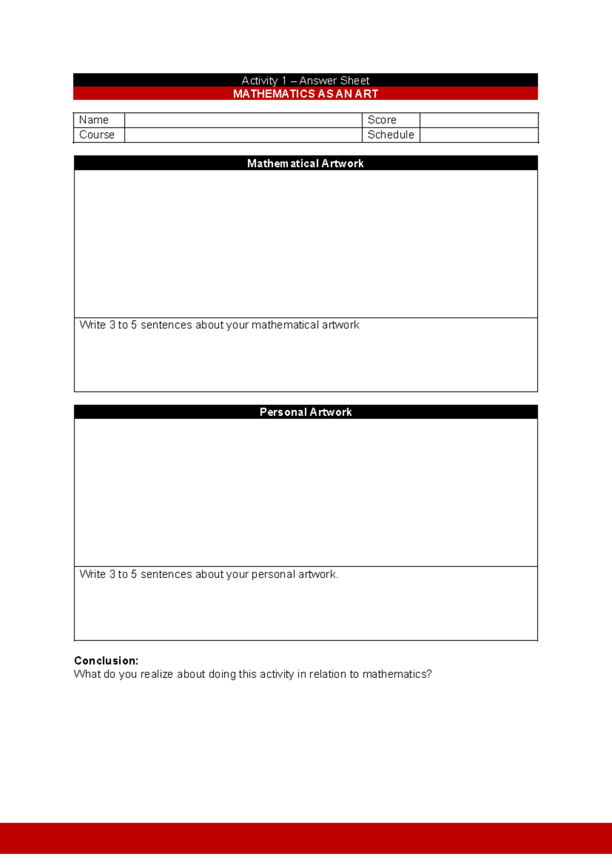 Activity-1-Mathematics-as-an-art-Answer-Sheet - BS in Information ...